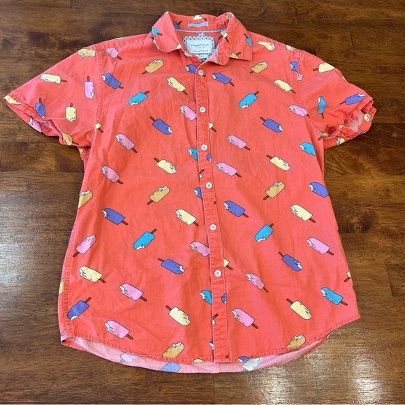 Denim & Flower | Shirts | Denim Flower Ricky Singh Orange Popsicle ...